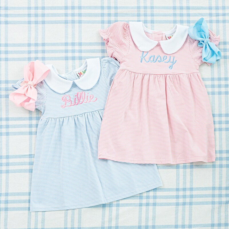 Monogram Baby Dress - Etsy