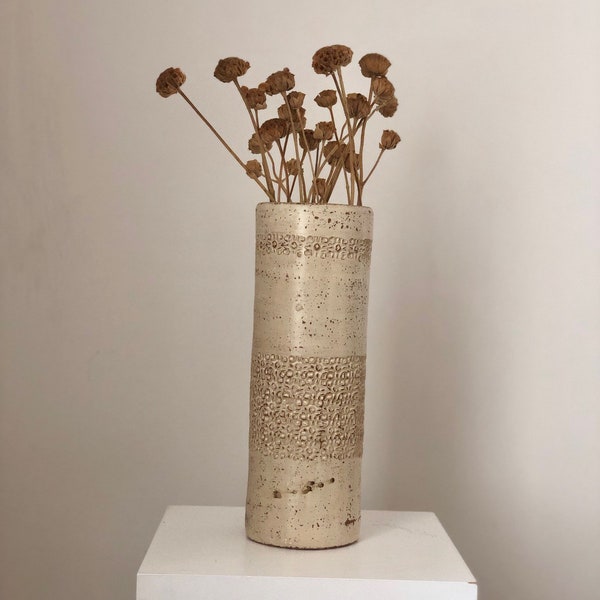 Tall Narrow Pottery - Etsy