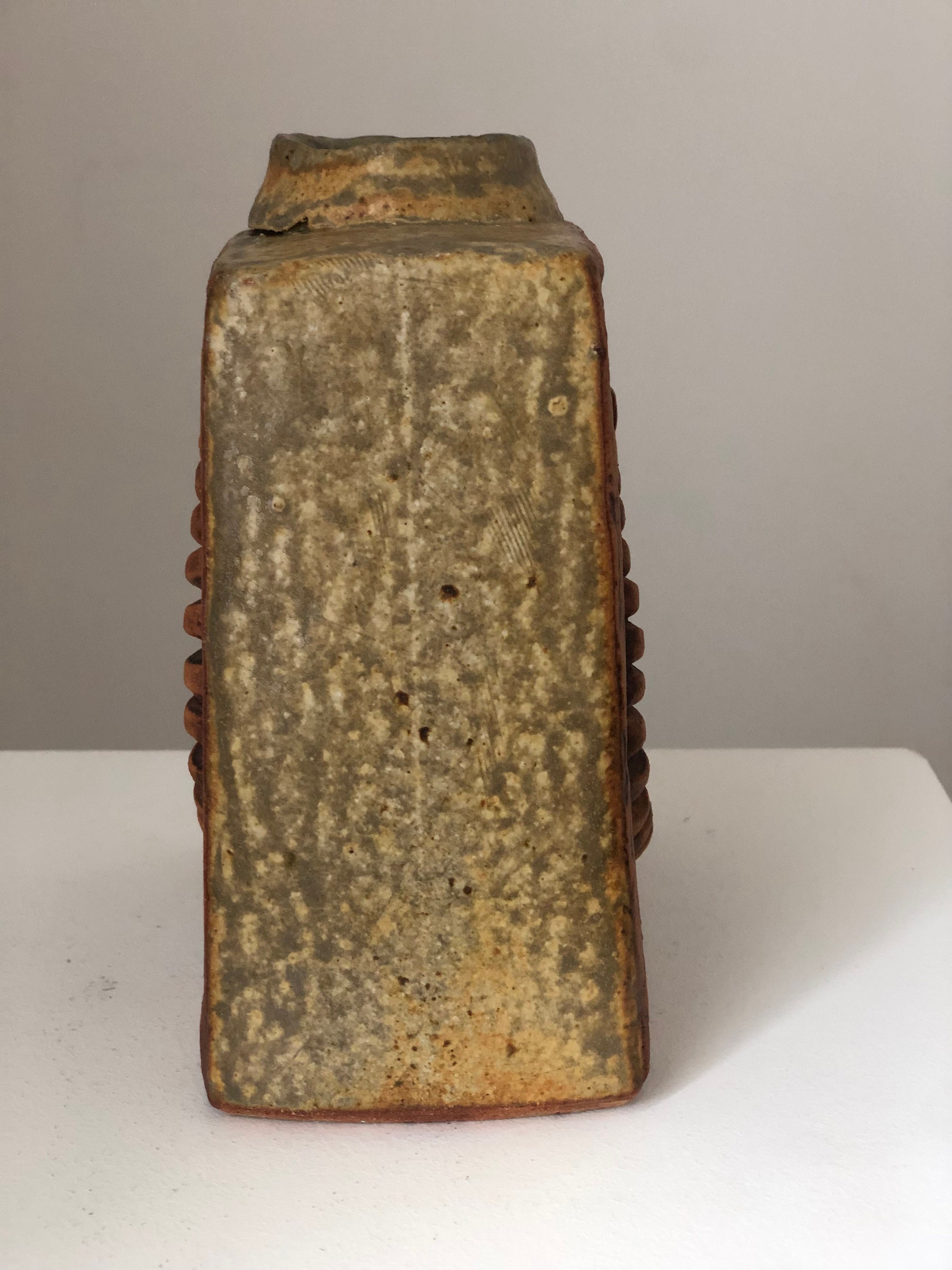 Bernard Rooke Mid Century Brutalist Stoneware Sculpture - Etsy