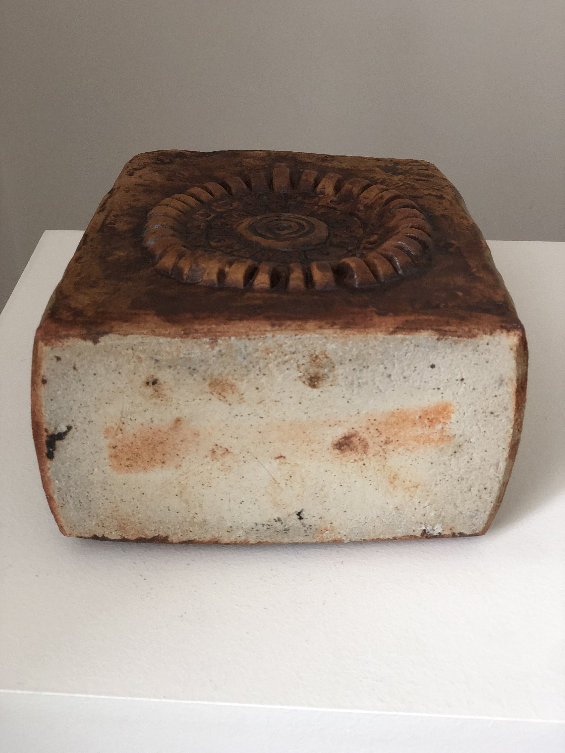 Bernard Rooke Mid Century Brutalist Stoneware Sculpture - Etsy