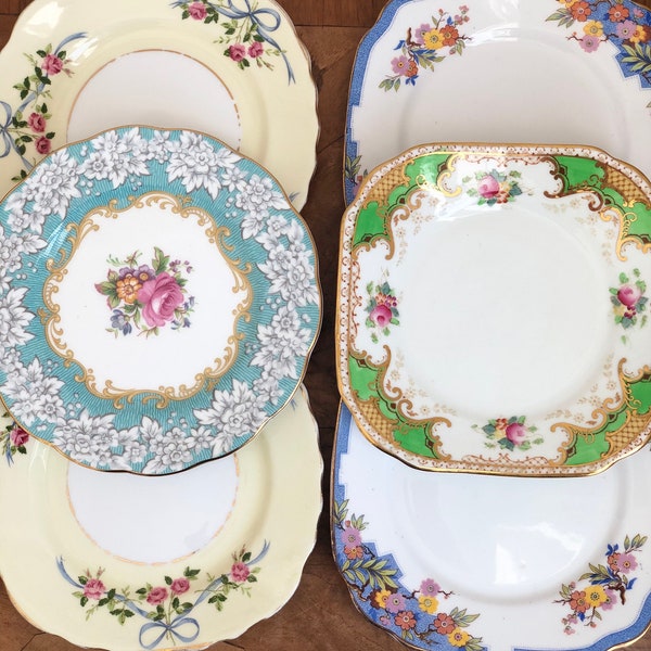 Floral Cake Plates - Etsy