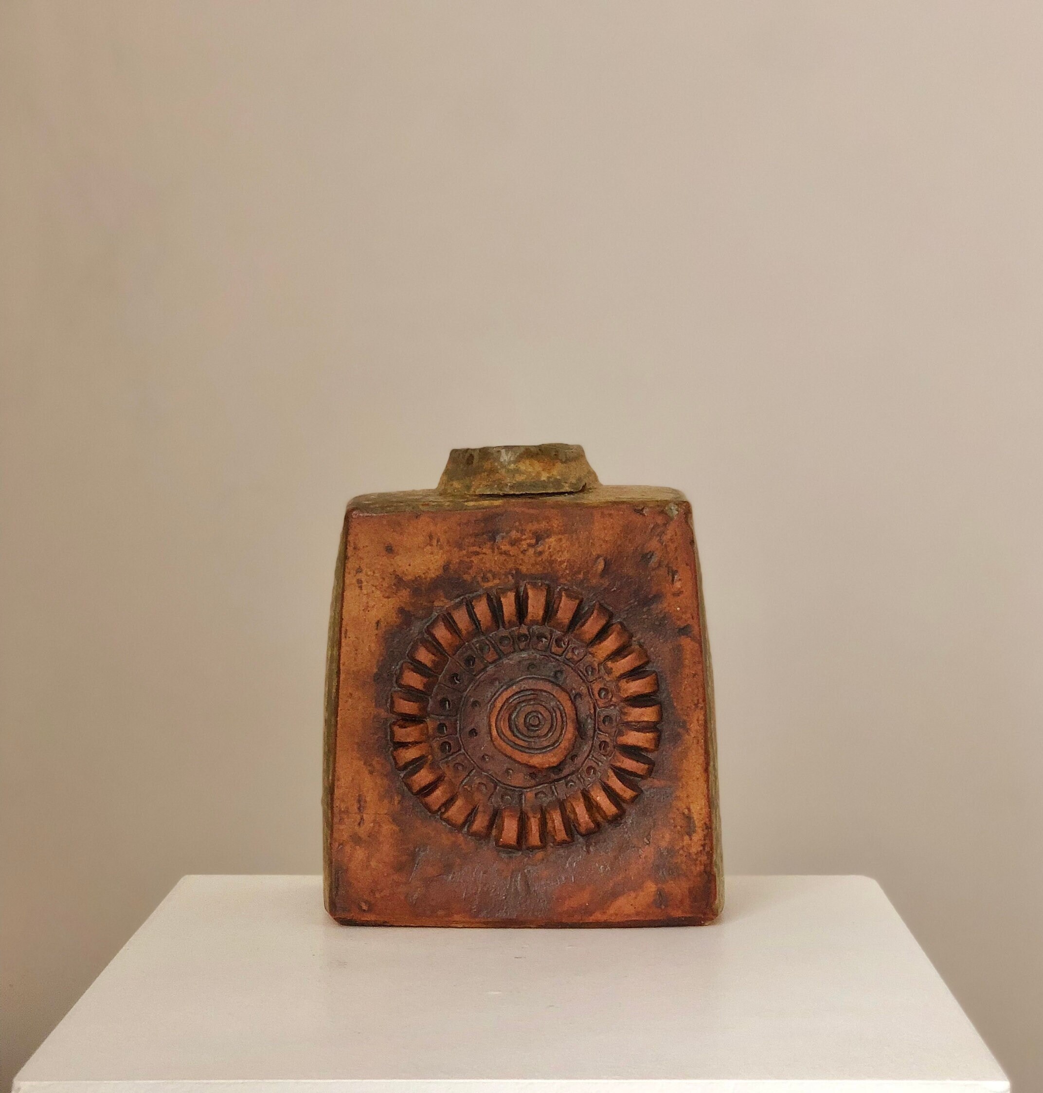 Bernard Rooke Mid Century Brutalist Stoneware Sculpture - Etsy