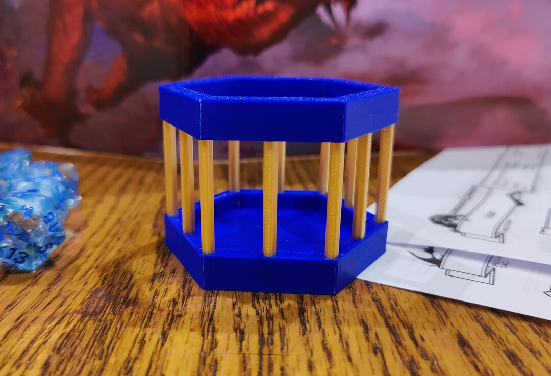 Dice Jail for Dnd – Custom 3D Printed Dice Prison for Tabletop RPG ...