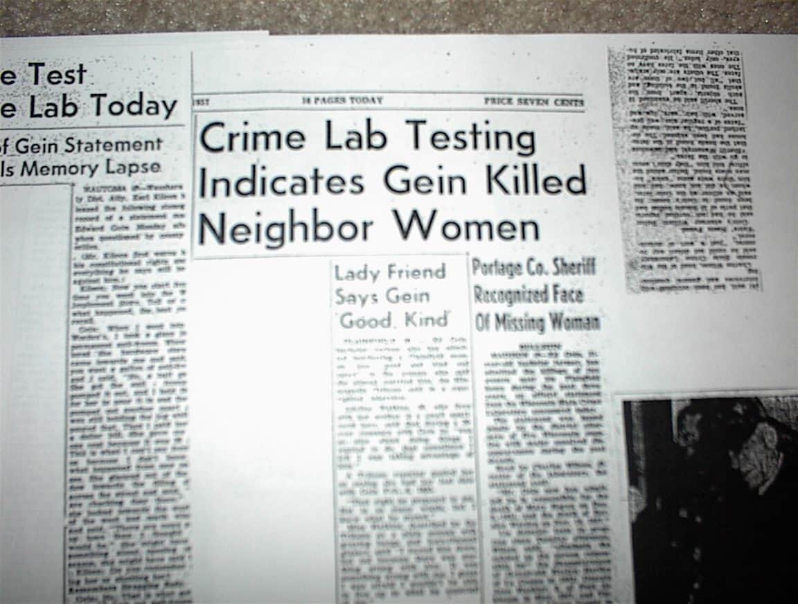 Ed Gein butcher of Plainfield Bernice Worden - Etsy