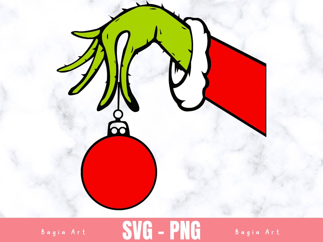 Grinch Hand/ornament Dr. Seuss Christmas SVG & PNG Digital Designs ... Grinch Hand/ornament Dr. Seuss Christmas SVG & PNG Digital Designs ...