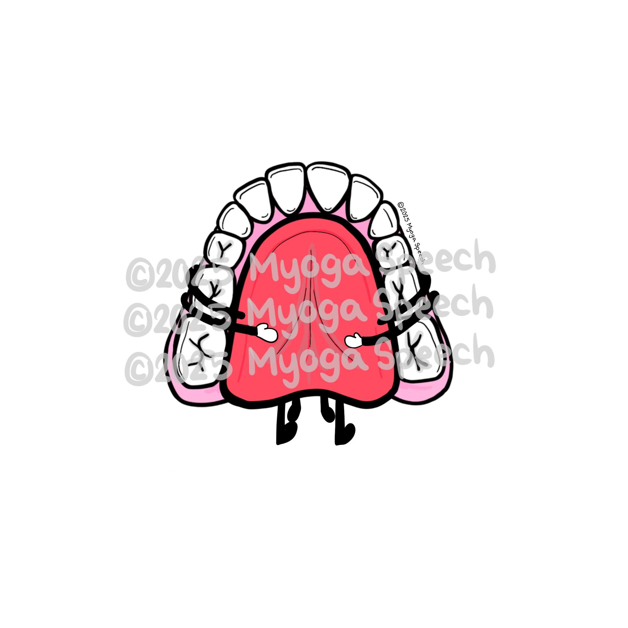 Tongue and Palate Cartoon Images - Etsy