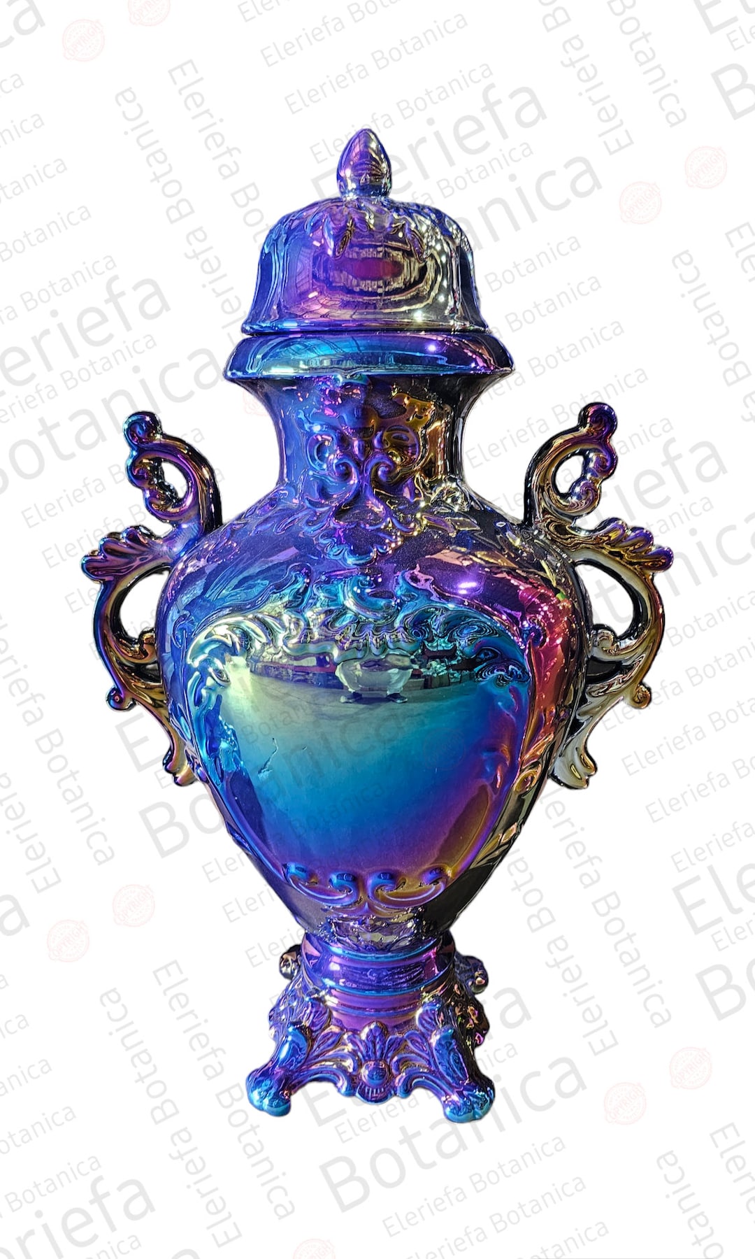 25" Sopera Para Santo | Sopera De Yemaya | Potiche | Tinaja | Porcelain ...