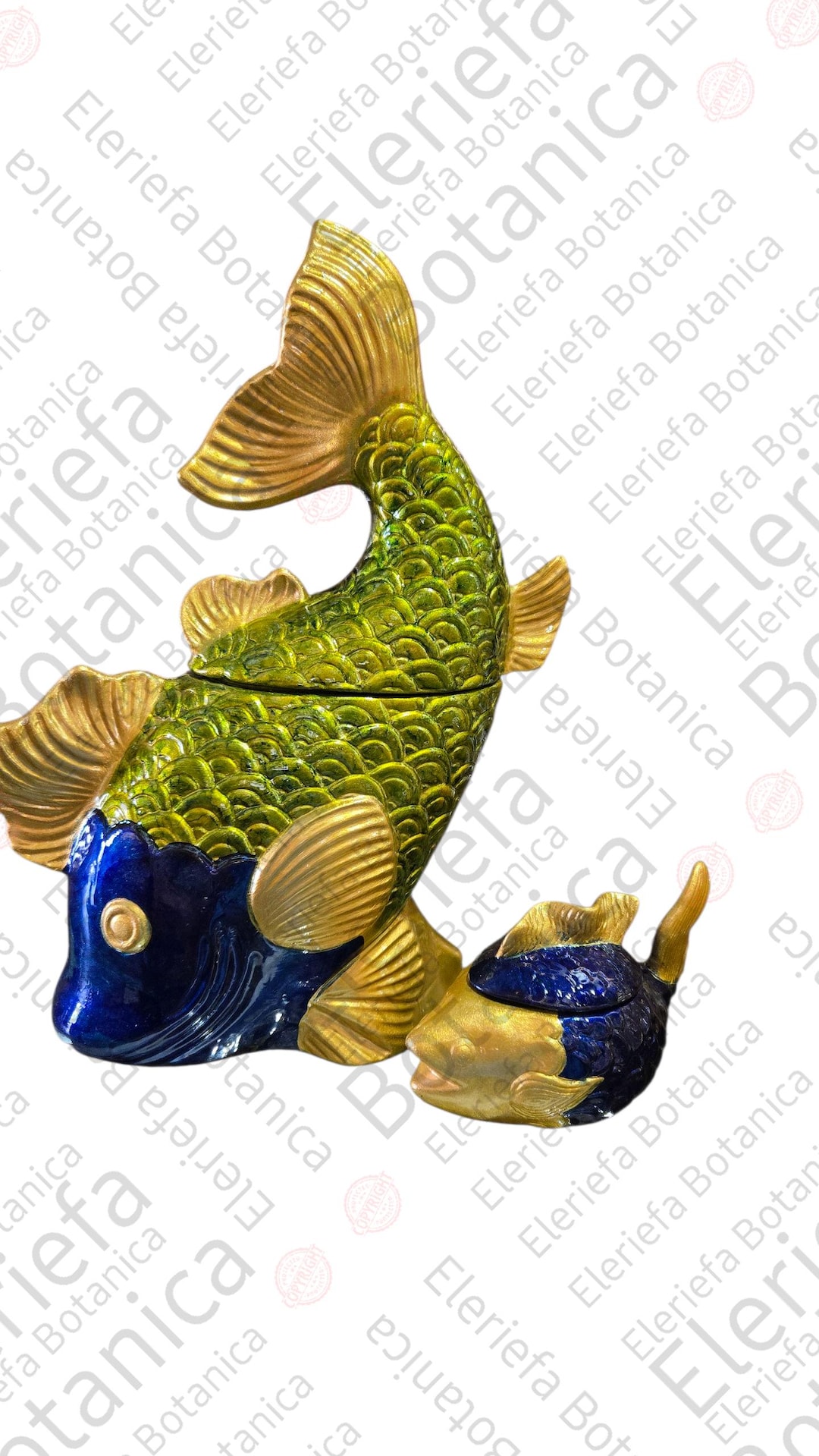 Sopera De Inle Y Abata Potiche En Forma De Pescado, Inle, Yemaya ...