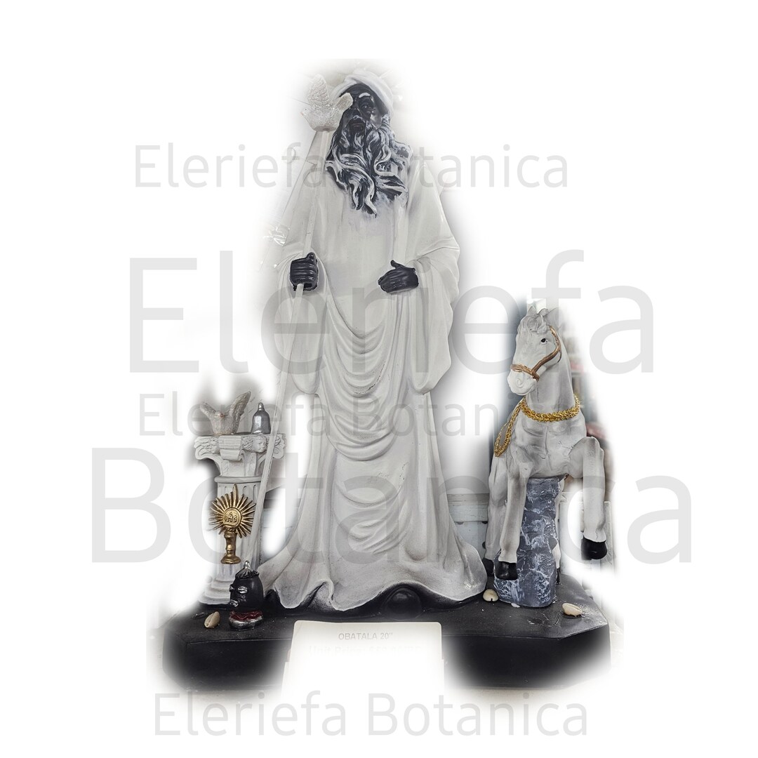 Estatua De Obatala Obbatala Statue Orisha Santeria - Etsy