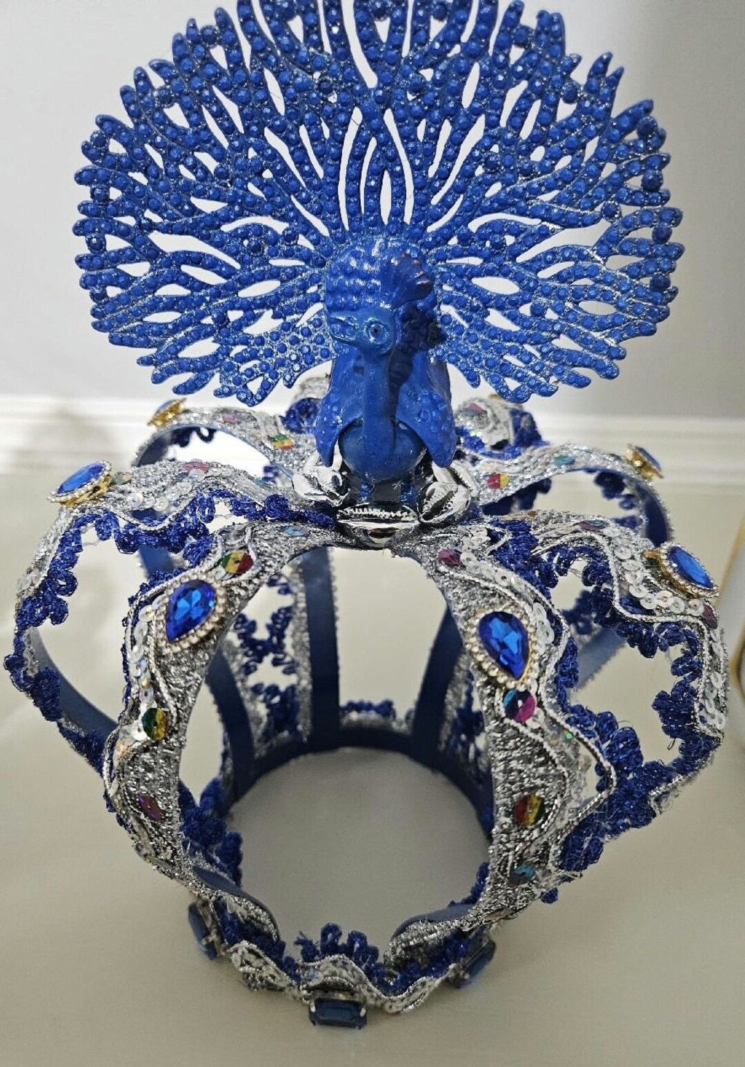 Corona Para Yemaya | Orisha Crowns | Ade Crown for Yemaya Oricha ...