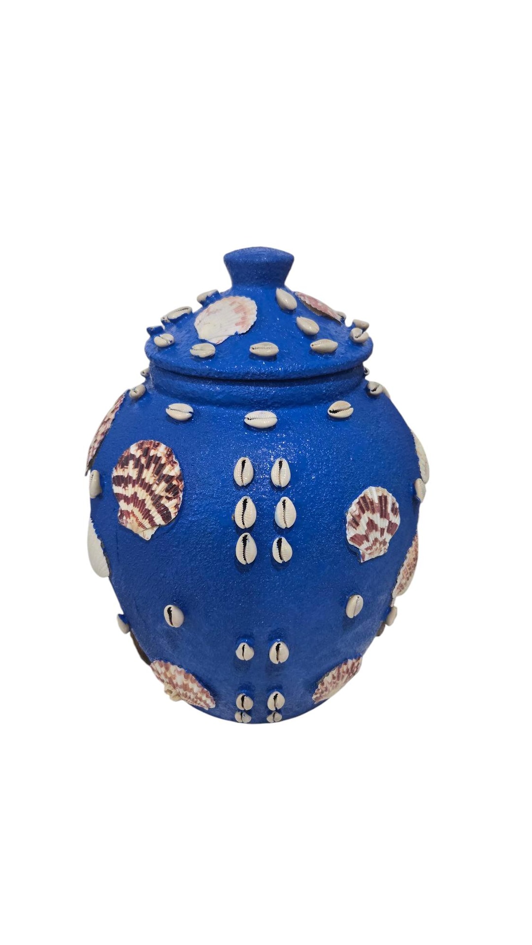 Sopera De Olokun | Tinaja Grande Para Olokun Decorada Con Conchas ...