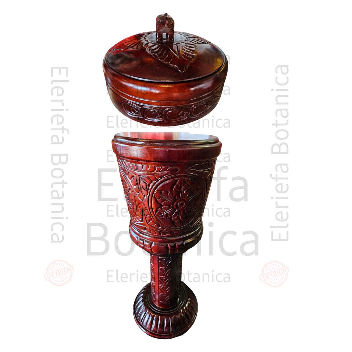 Pilon Y Batea De Shango Tayado En Madera Set of Chango of - Etsy