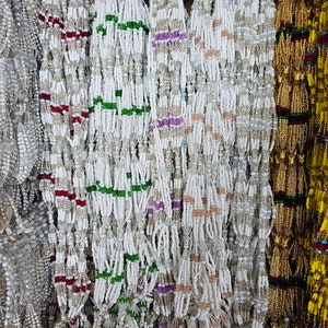 Collar De Mazo Obatala Con Ilde / Yemaya | Shango | Oshun | Ogun ...