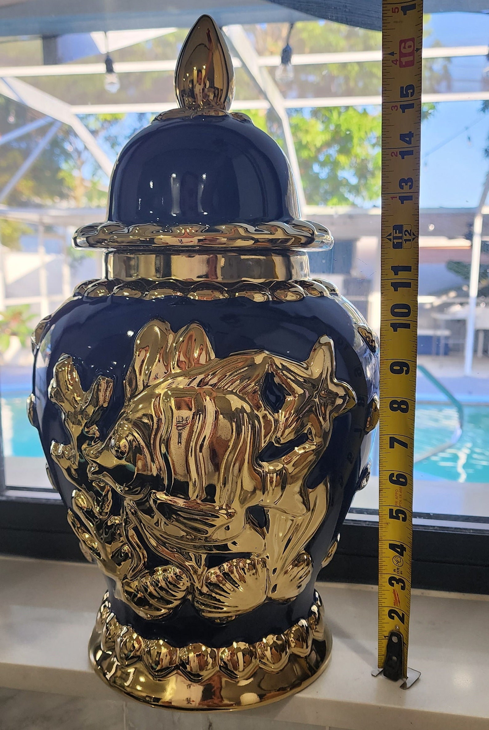 Sopera De Olokun Tinaja De Olokun Sopera Yemaya/ Tinaja Potiche Olokun/ Santeria Tureen - Etsy