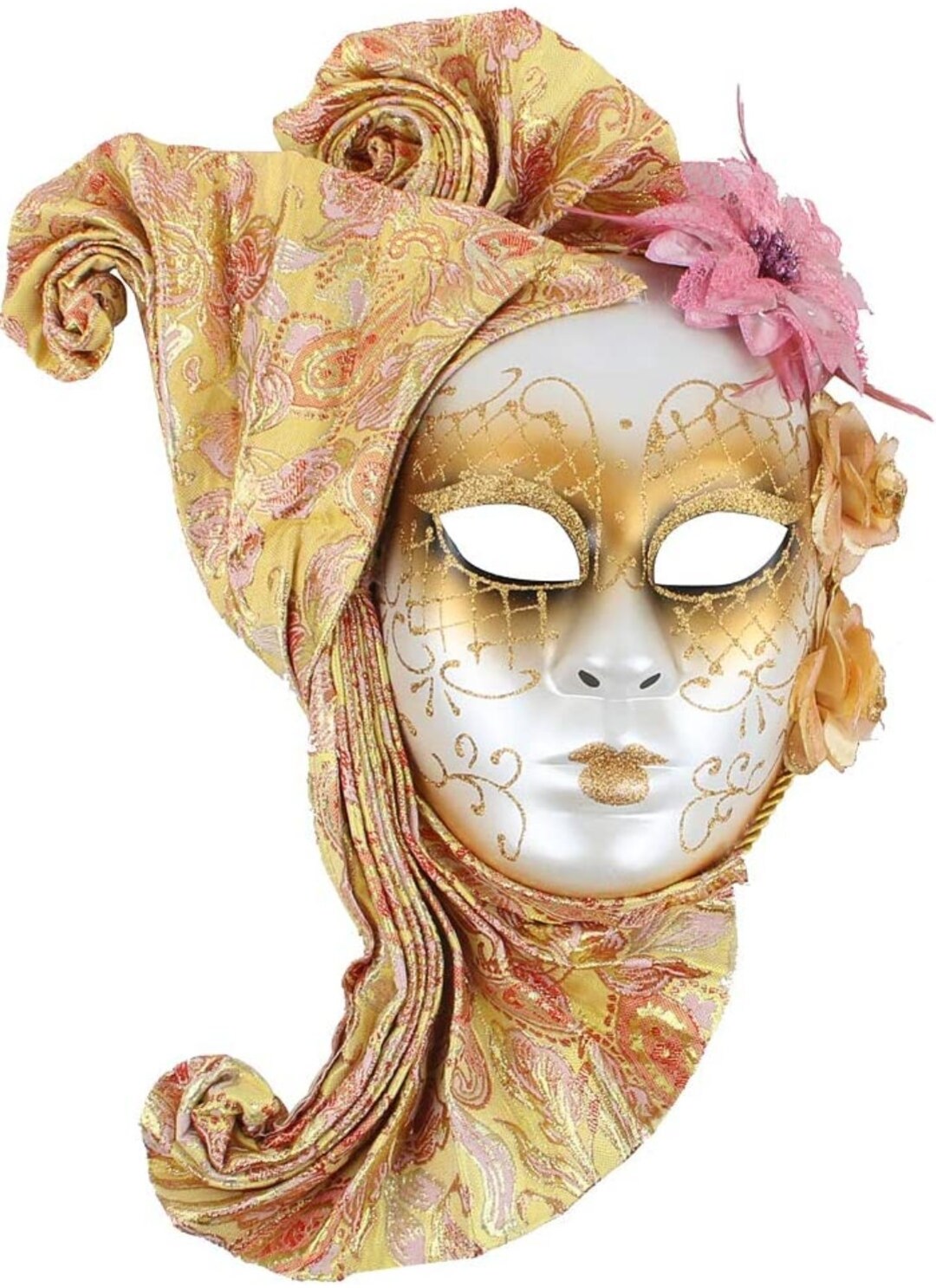 Mascara Para Oshun | Mask for Ochun Orisha Masquerade - Etsy