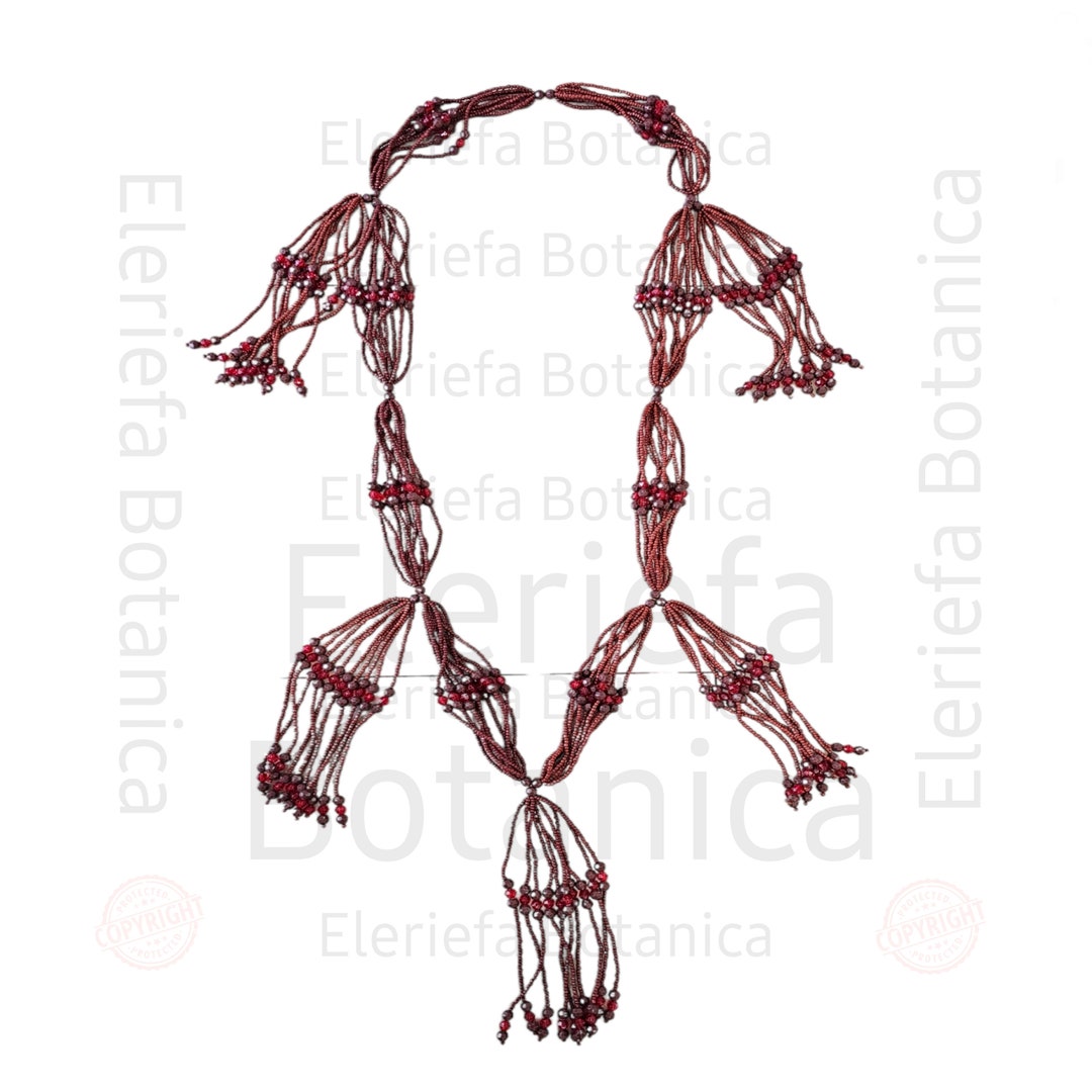 Collar De Mazo Para Sopera De Oya Yanza Obatala Yemaya Shango Oshun ...