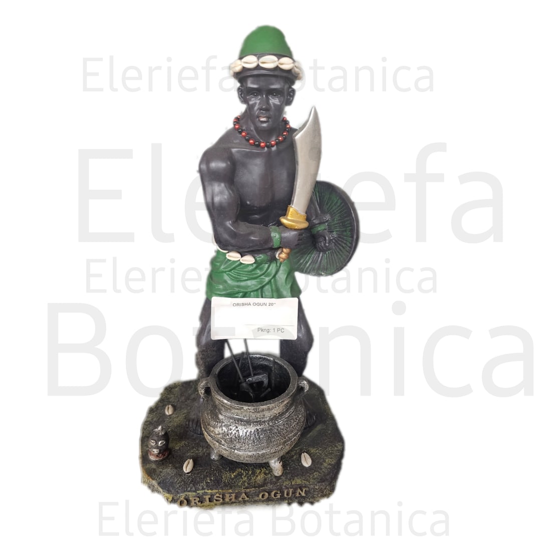 Estatua De Ogun | Oggun Statue Orisha Santeria - Etsy