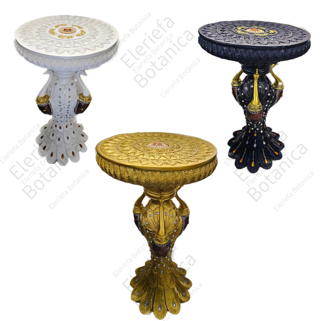 Pedestal Pavo Real Santos Orishas Pedestal Pedestales Para Santo ...