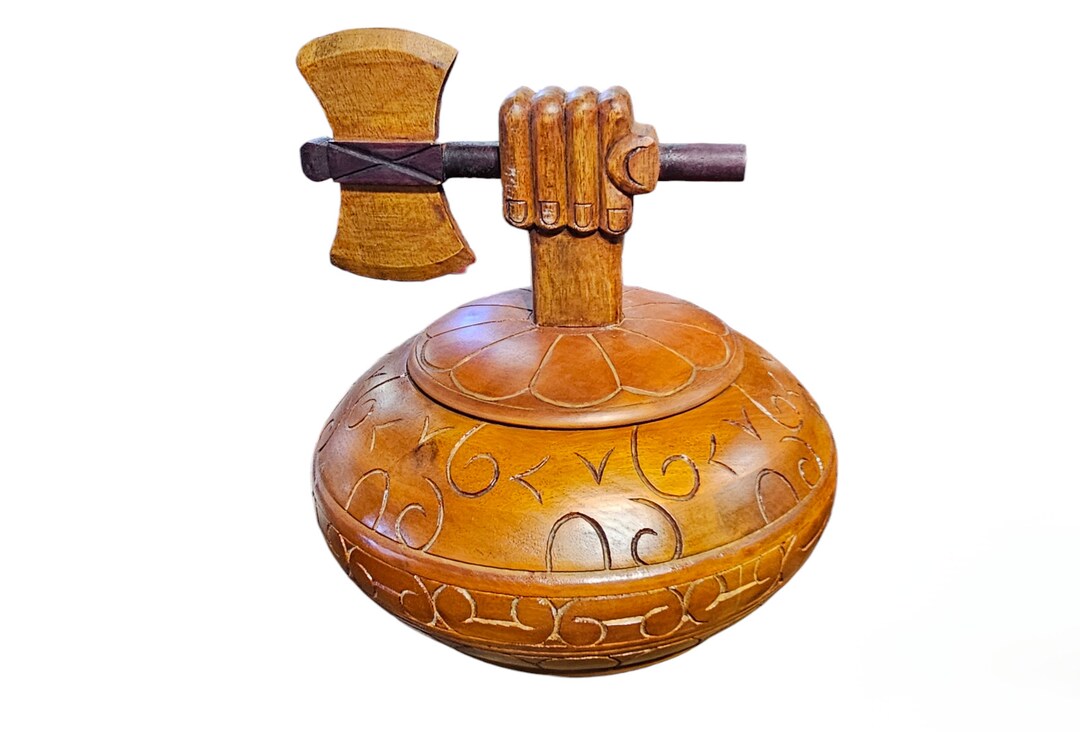 Batea De Shango Tayado En Madera | Chango Wood Batea With Axe | Acha - Etsy