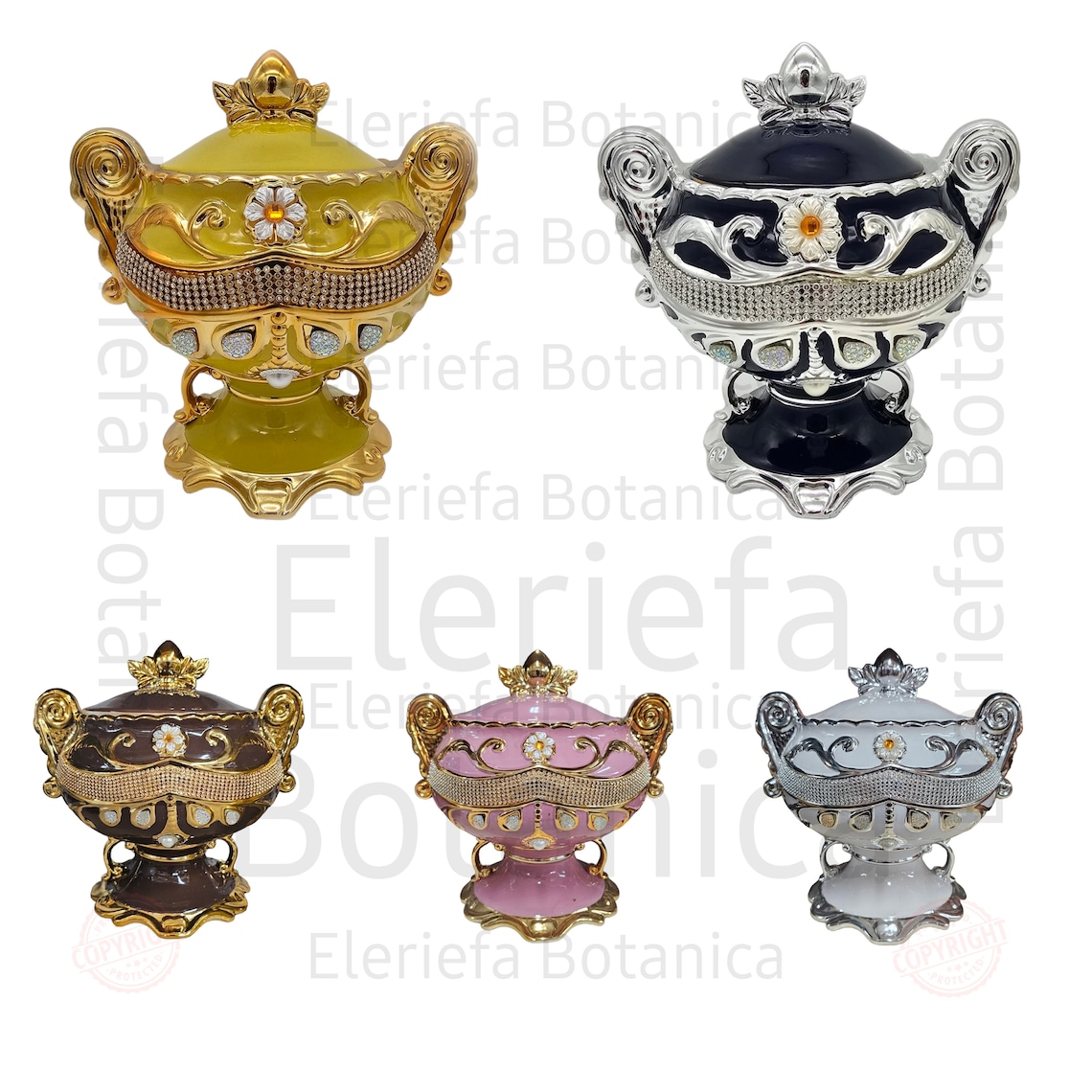 Soperas Para Santo, Obatala Yemaya Oshun Oya. Tinajas De Santo. Ceramic ...