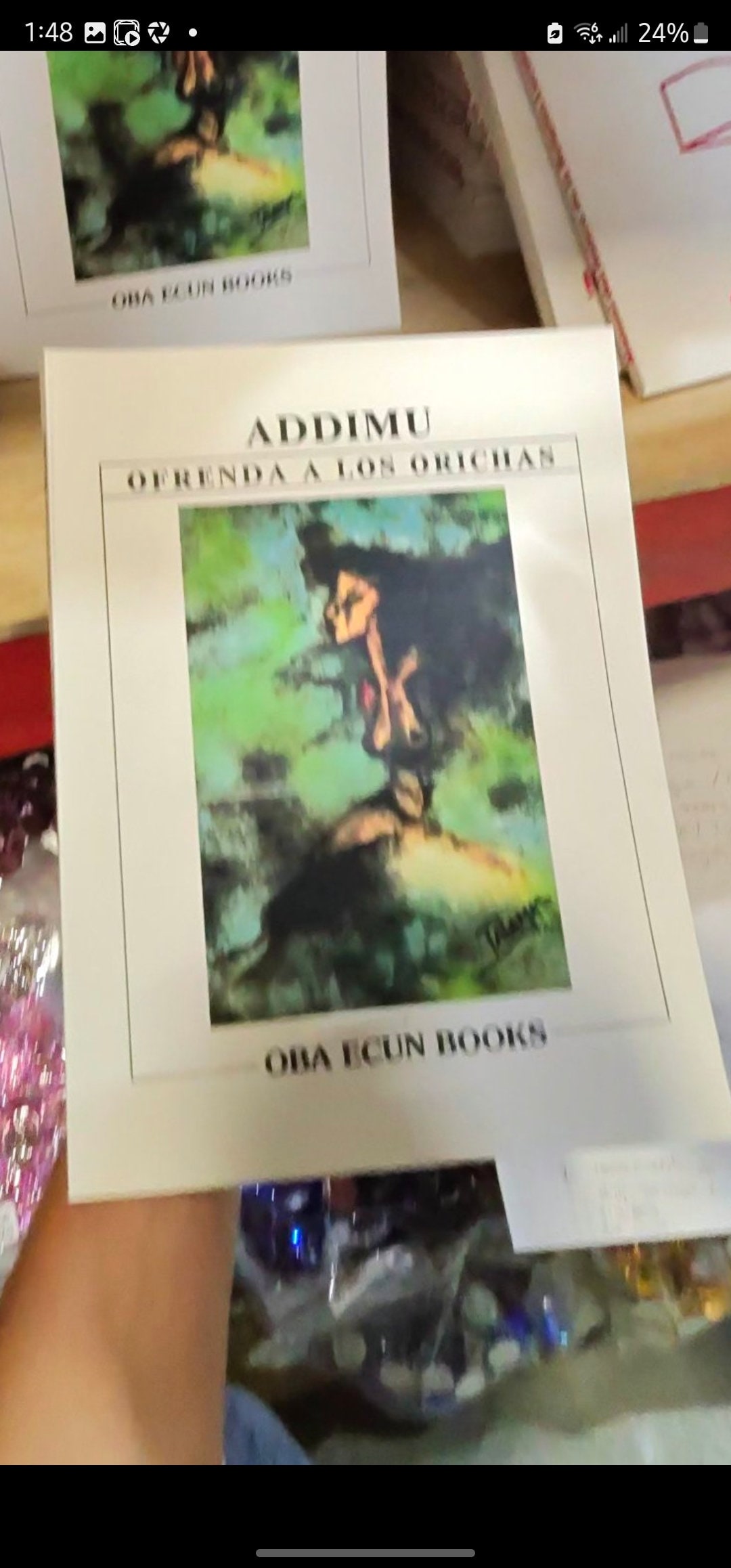 Comida Y Adimu Para Los Santos / Cooking for the Orishas Spanish ...