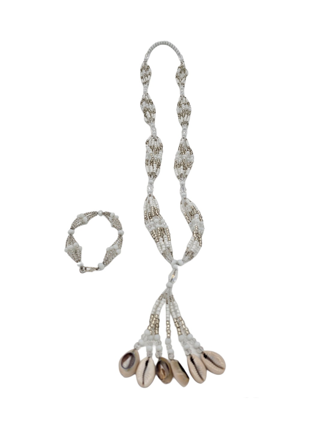 Collar De Mazo Obatala Con Ilde / Obbatala Mazo Necklace With Ilde ...