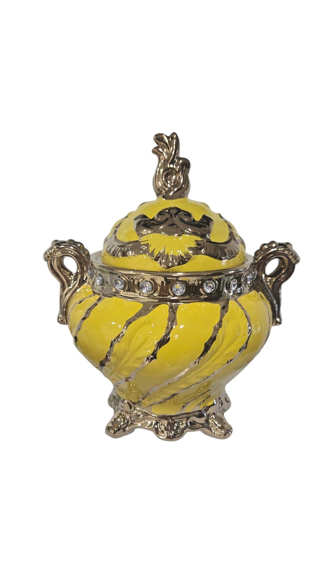 Sopera De Oshun | Ochun Potiche | Tinaja | Tureen for Osun | Porcelain ...