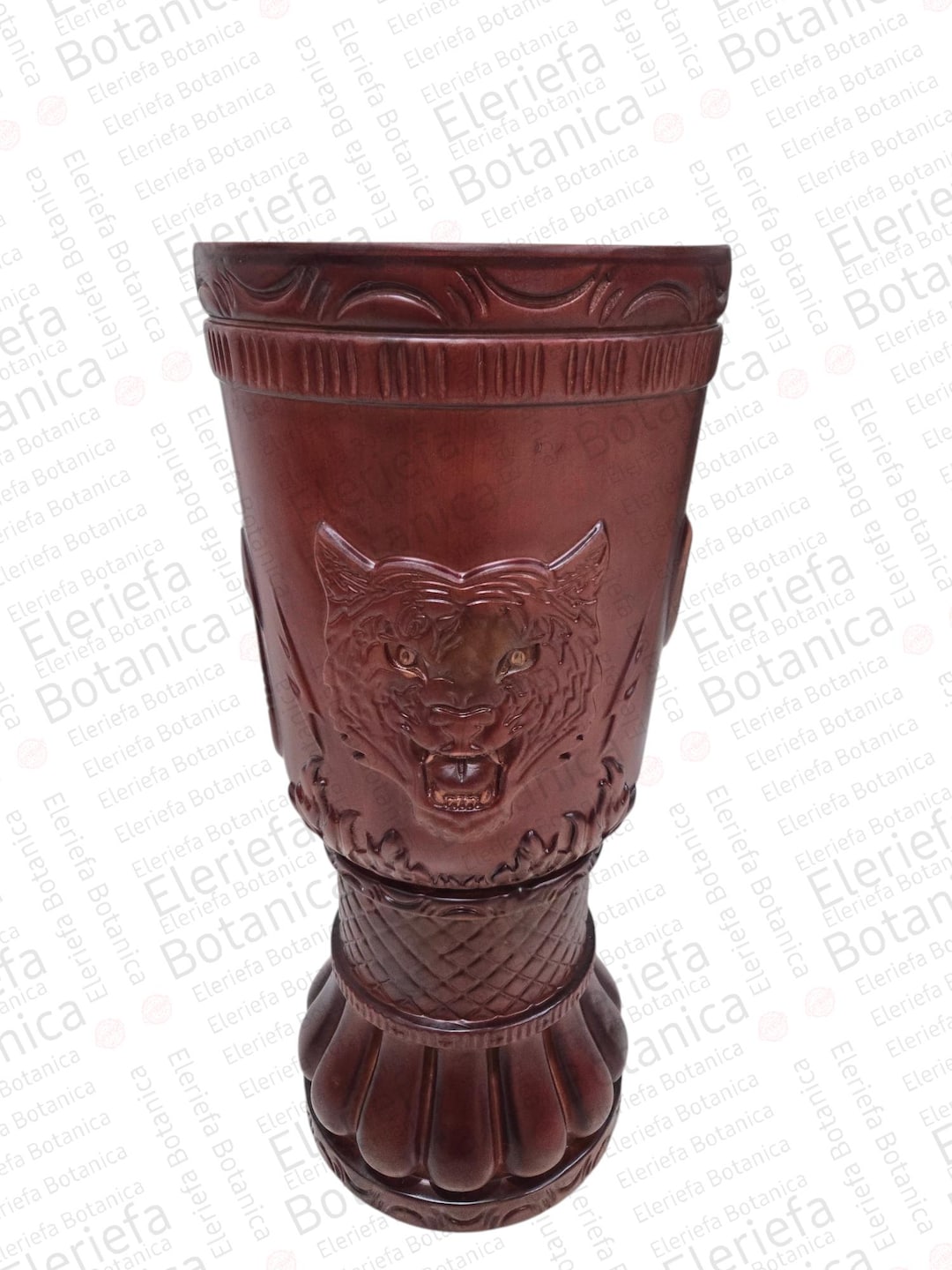 Pilon De Shango Tayado En Madera, Chango of Wood Pilon Chango Orisha ...