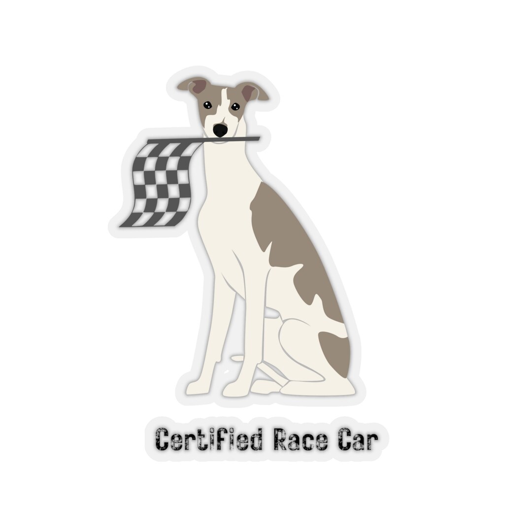 Grey Hound Whippet Dog Funny Kiss-cut Stickers - Etsy