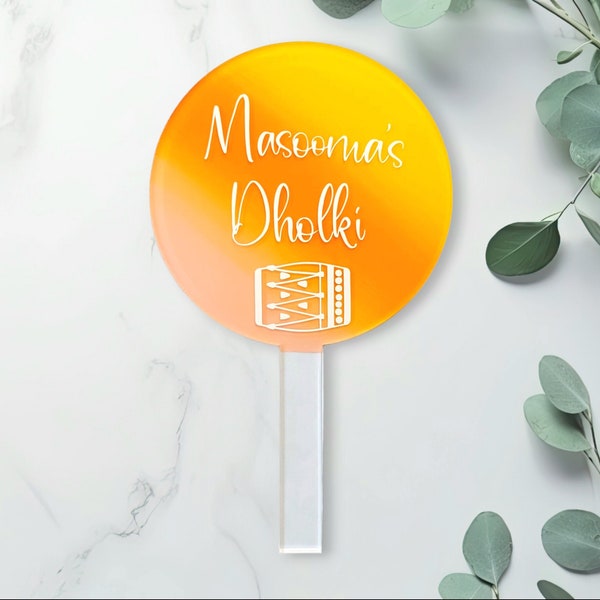 Modern Cake Topper - Etsy