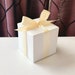 10x Mini White Cube DIY Boxes 6x6cm Wedding Favour Boxes Bulk Favour ...