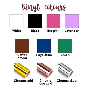 Cake Menu Sign Vinyl Decal | Custom Wedding Cake Decal Sticker ...