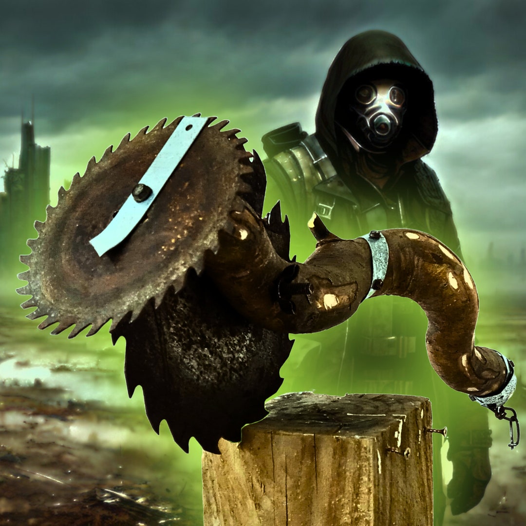 Zombie Apocalypse Wasteland Tool is a Dystopian Survival Hatchet Axe ...