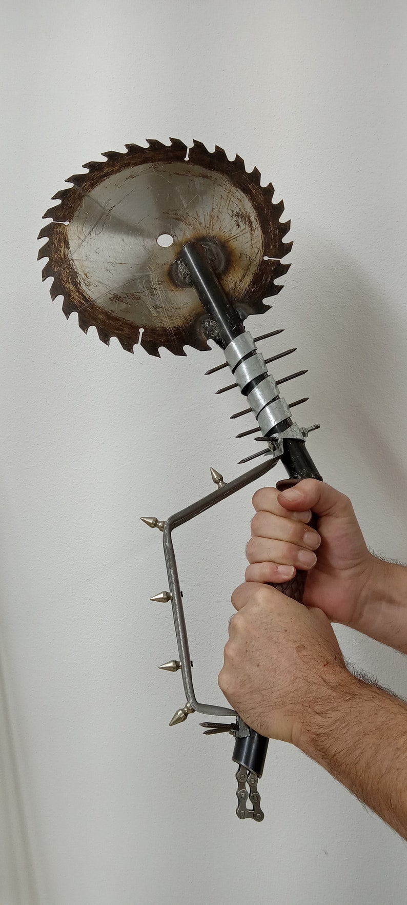 Zombie Apocalypse Wasteland Tool is a Dystopian Survival Hatchet Axe ...