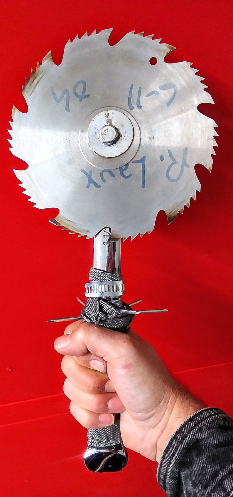 Zombie Apocalypse Wasteland Tool is a Dystopian Survival Hatchet Axe ...