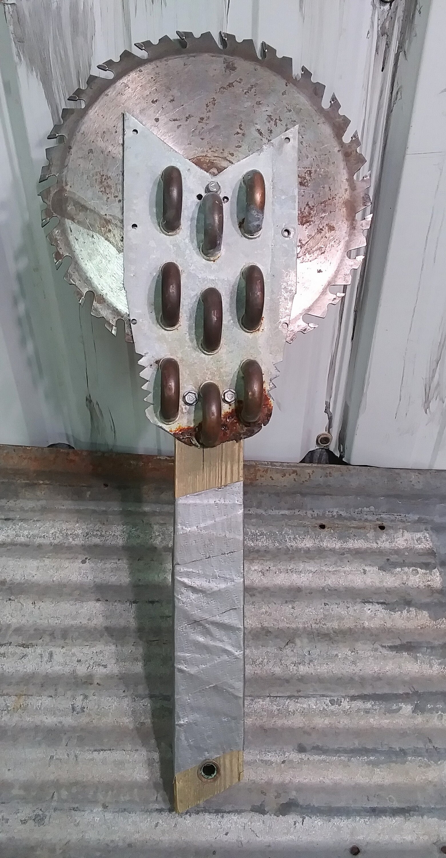 Zombie Apocalypse Wasteland Tool is a Dystopian Survival Hatchet Axe ...