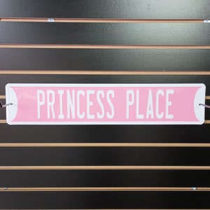 Princess Signs Pink Pastel Girls Bedroom Decor Street Signs Pretty ...