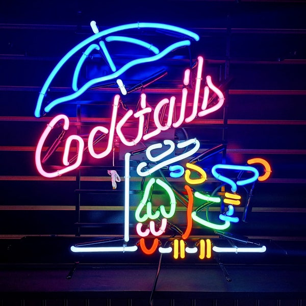 Cocktail Neon Sign - Etsy