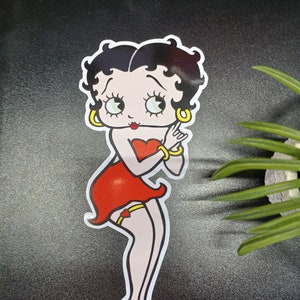 Betty Boop Decal 8.25 X 3.75 Vinyl Stickers Betty Boop Memorabilia ...