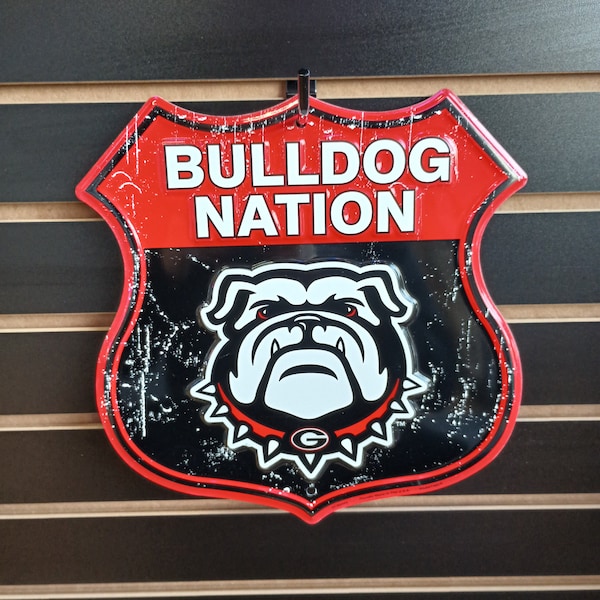 Georgia Bulldogs Wall Signs - Etsy