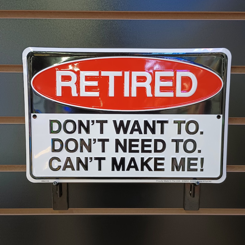 Retirement Sign - Etsy