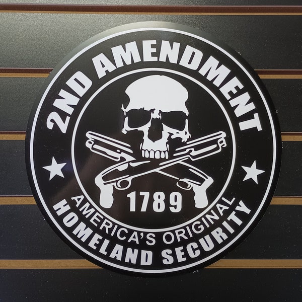 2nd Amendment Sign - Etsy