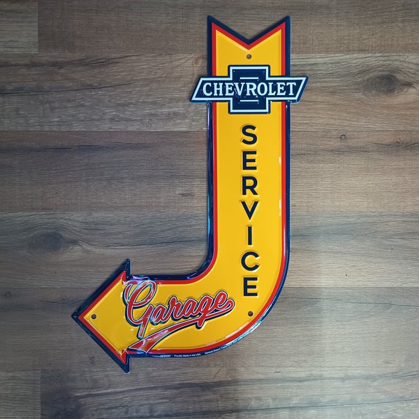 Chevrolet Metal Signs - Etsy