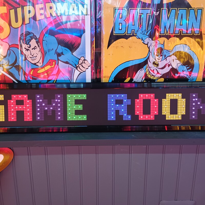 Light up Game Room Decor - Etsy