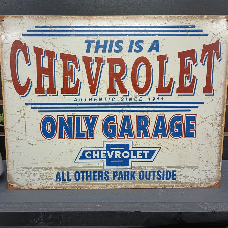 Metal Chevy Signs - Etsy