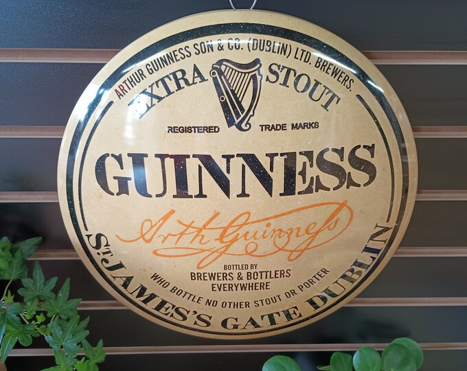 15 Guinness Beer Metal Dome Sign Guinness Signs Beer Advertising Home ...