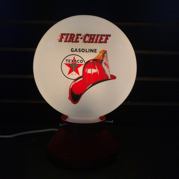 Texaco Gas Pump Globe - Etsy