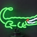 Alligator Neon Sign AUTHENTIC GLASS NEON Signs Florida Theme ...