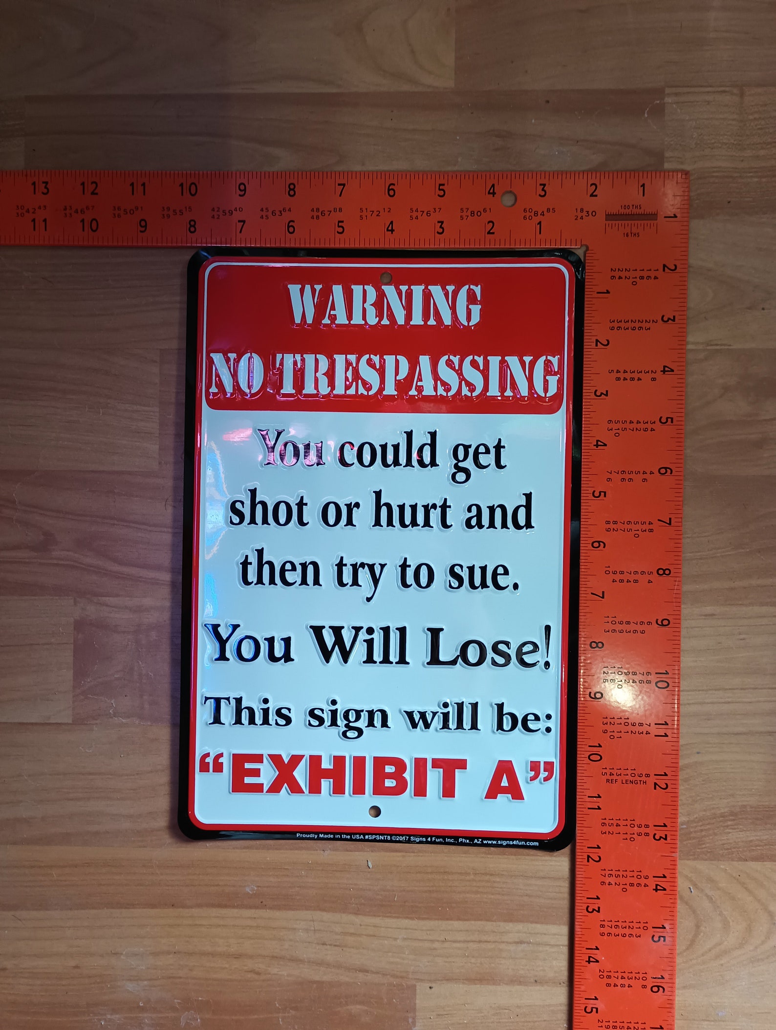 Funny No Trespassing Signs No Trespassing Sign Garage Signs for Men Man ...