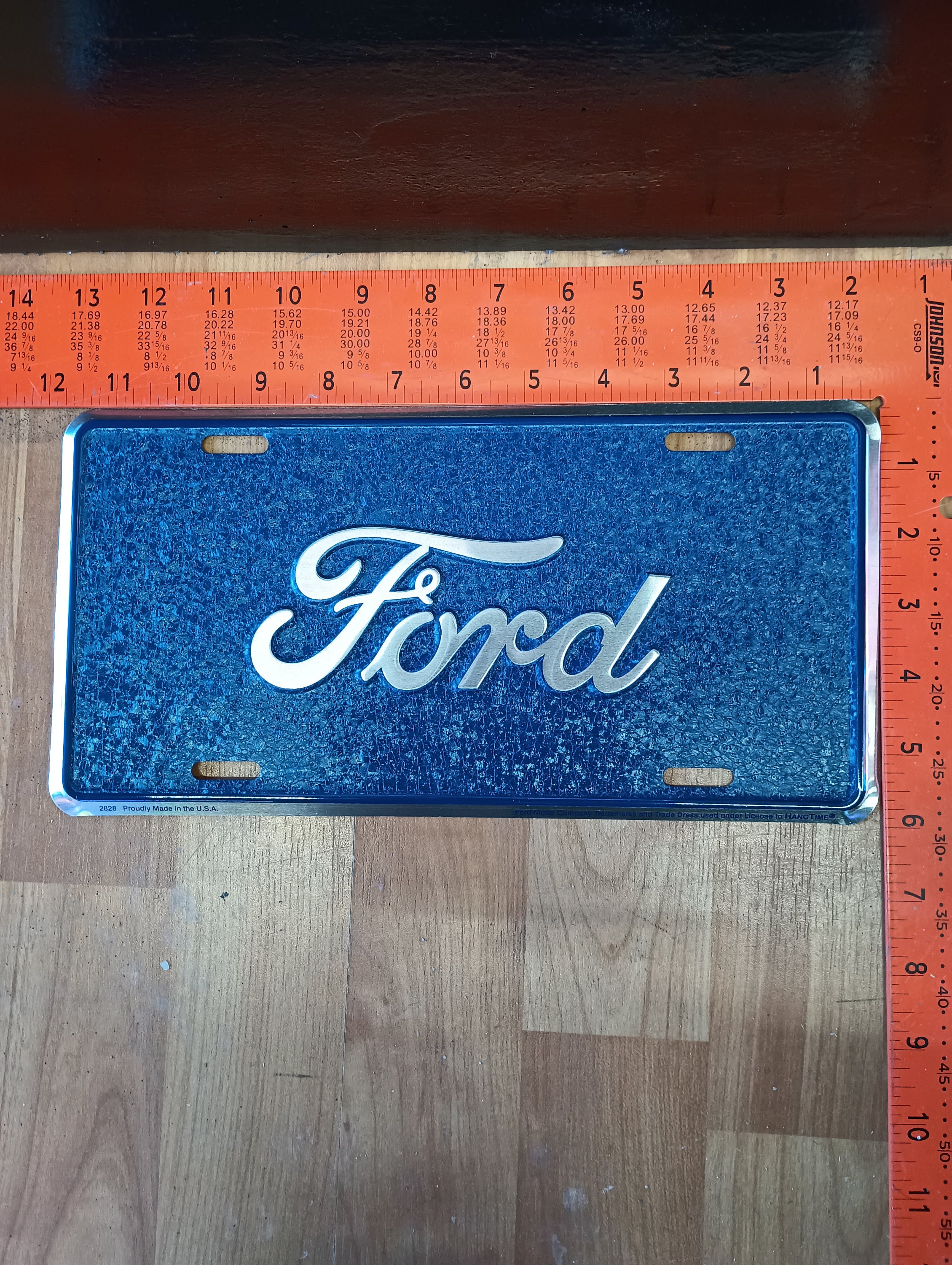 Ford Script Vanity Plate Ford License Plates Automobilia - Etsy